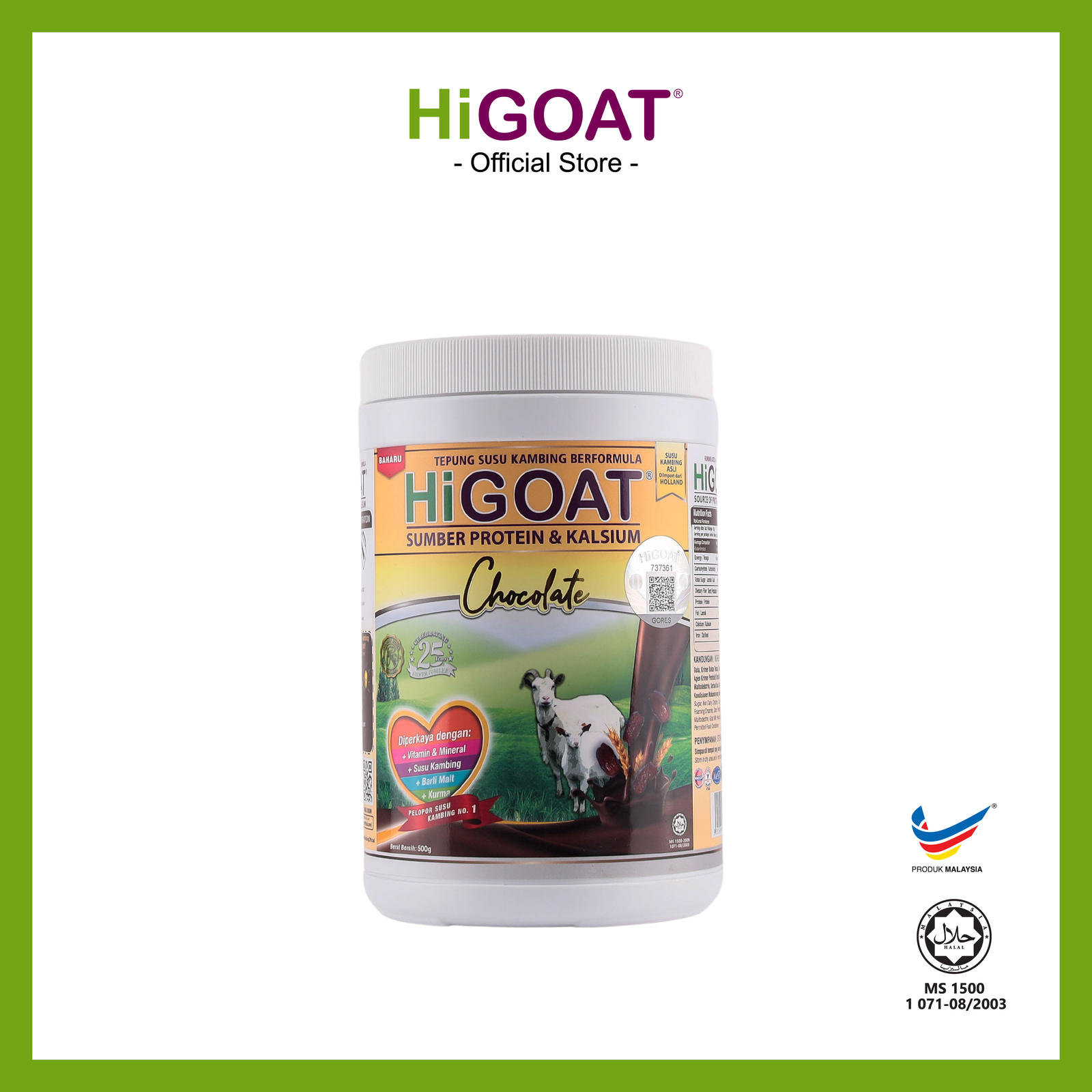 HiGOAT Milk Original Hanger (15 Sachets) – HiGOAT